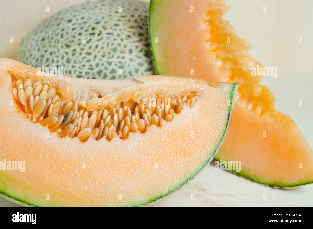 Melon cucumis melo seeds hi-res stock photography and images - Alamy