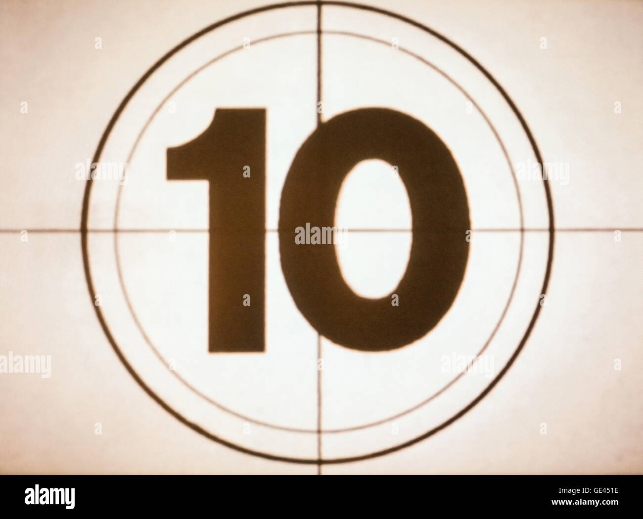 Vintage Test Pattern for TV Sound and Video Sync Stock Photo - Alamy