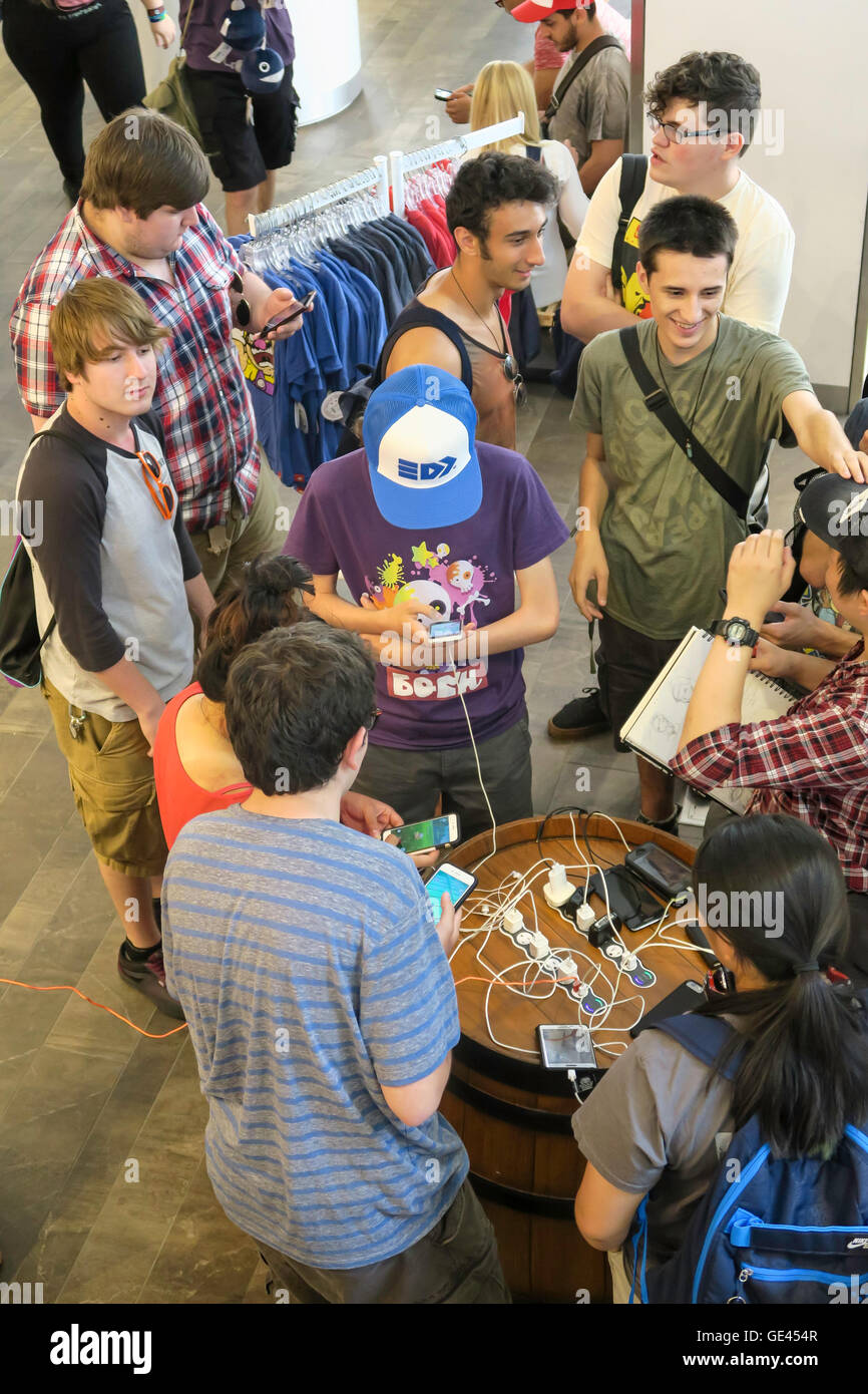 Nintendo New York Store Interior, Rockefeller Center, NYC, USA Stock ...