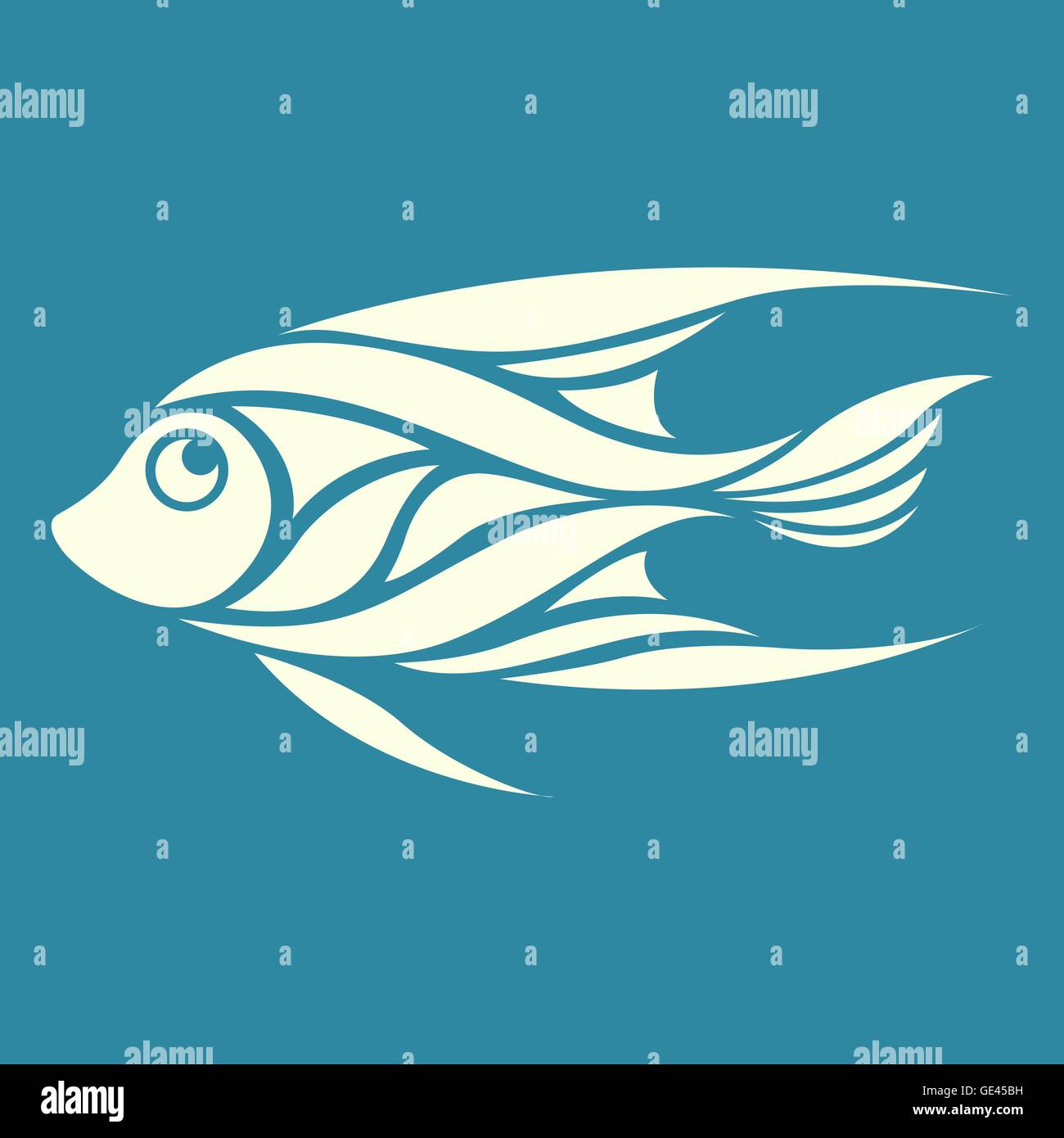 angelfish logo vector Stock Vector Image & Art - Alamy
