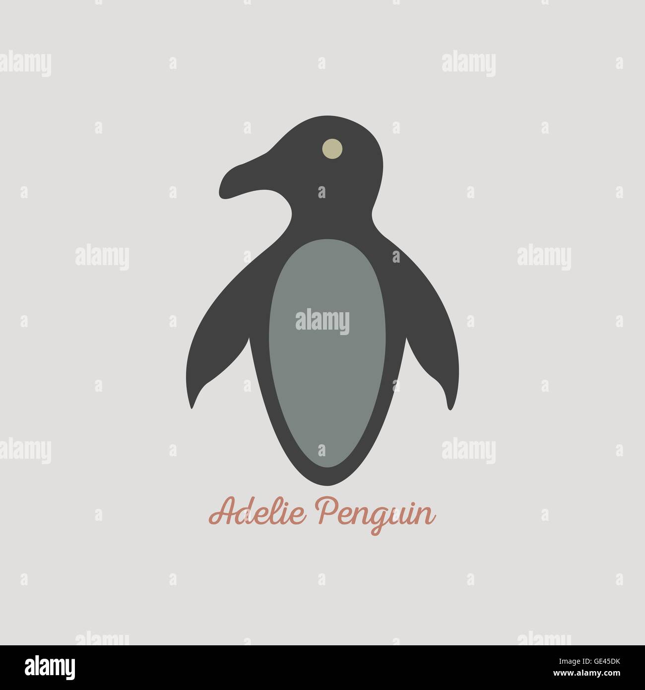 penguin logo vector Stock Vector Image & Art - Alamy