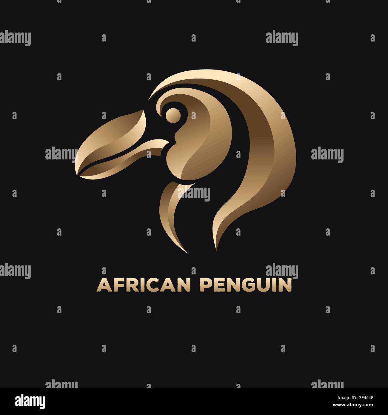 Penguin african Stock Vector Images - Alamy