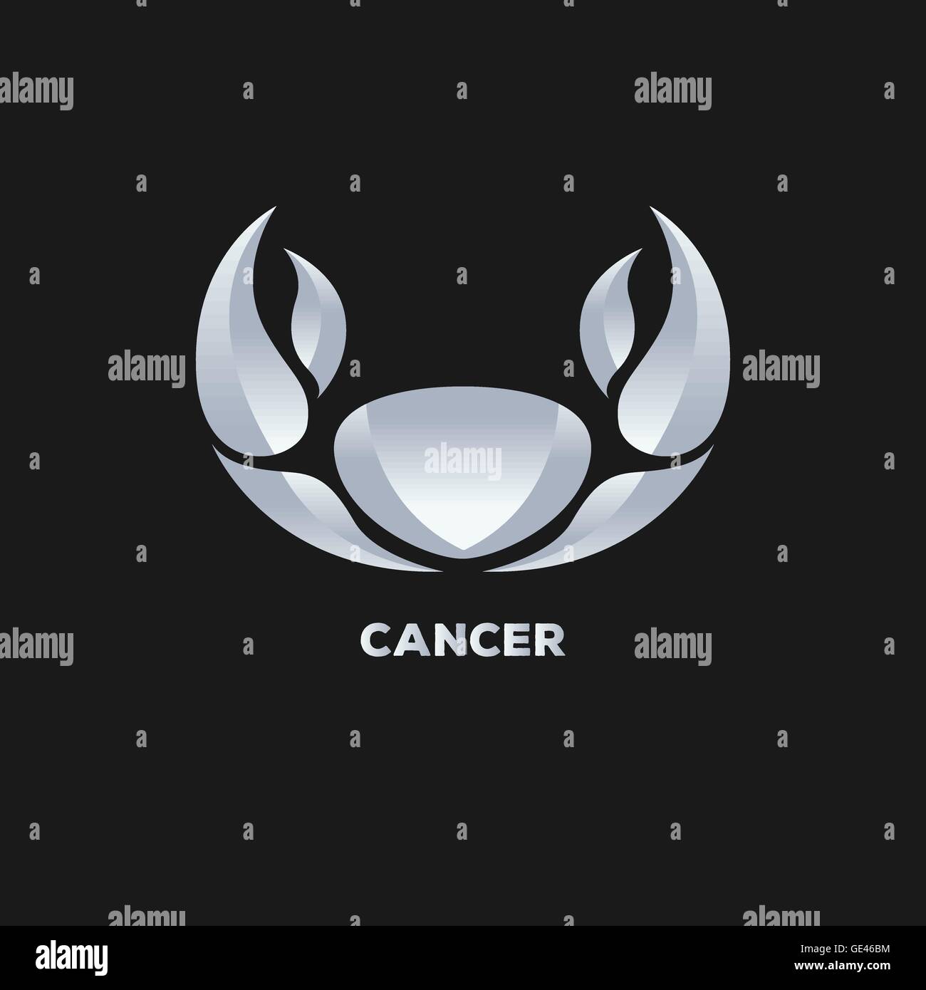 cancer horoscope logo vector Stock Vector Image & Art - Alamy
