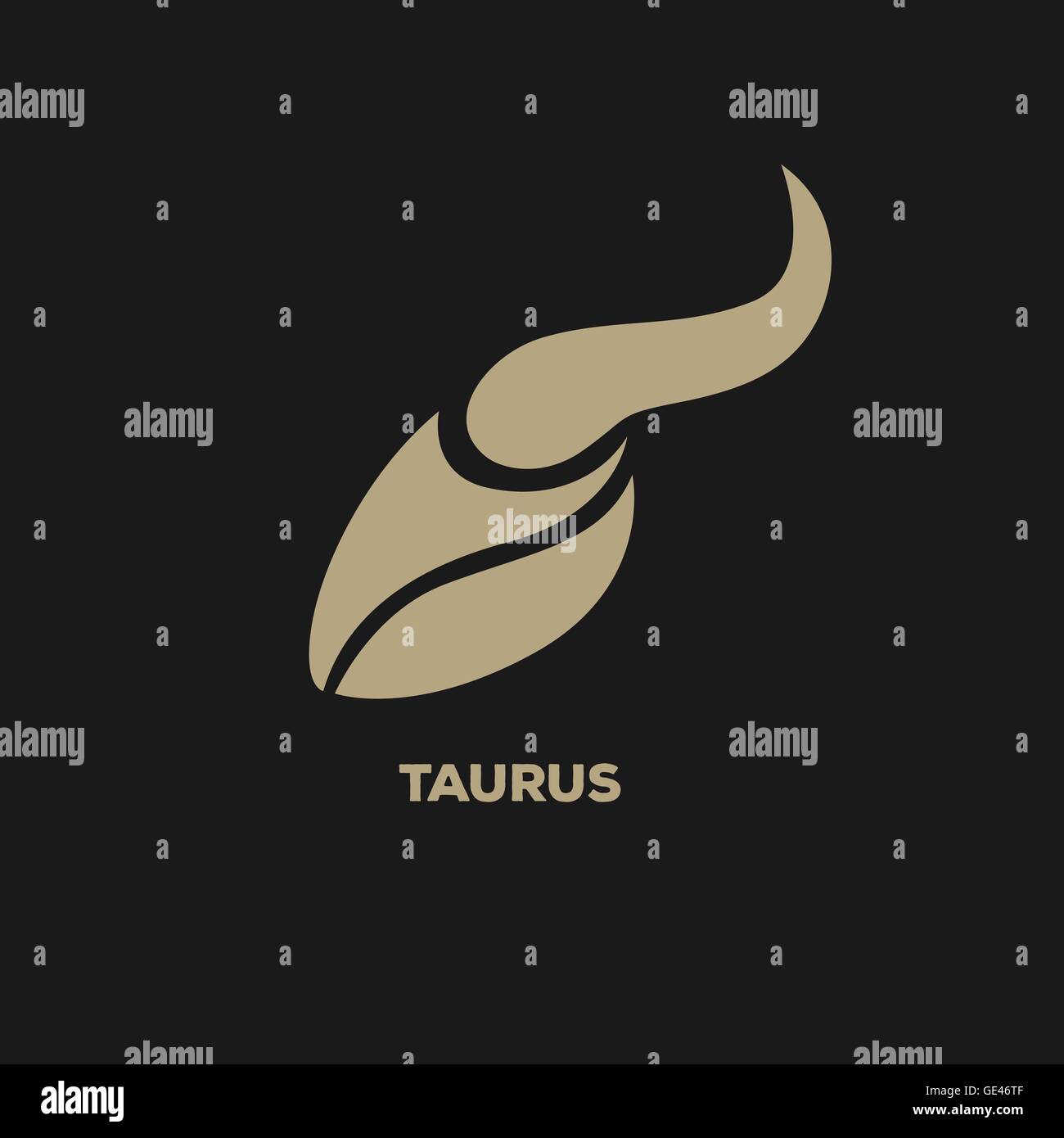 taurus logo vector Stock Vector Image & Art - Alamy