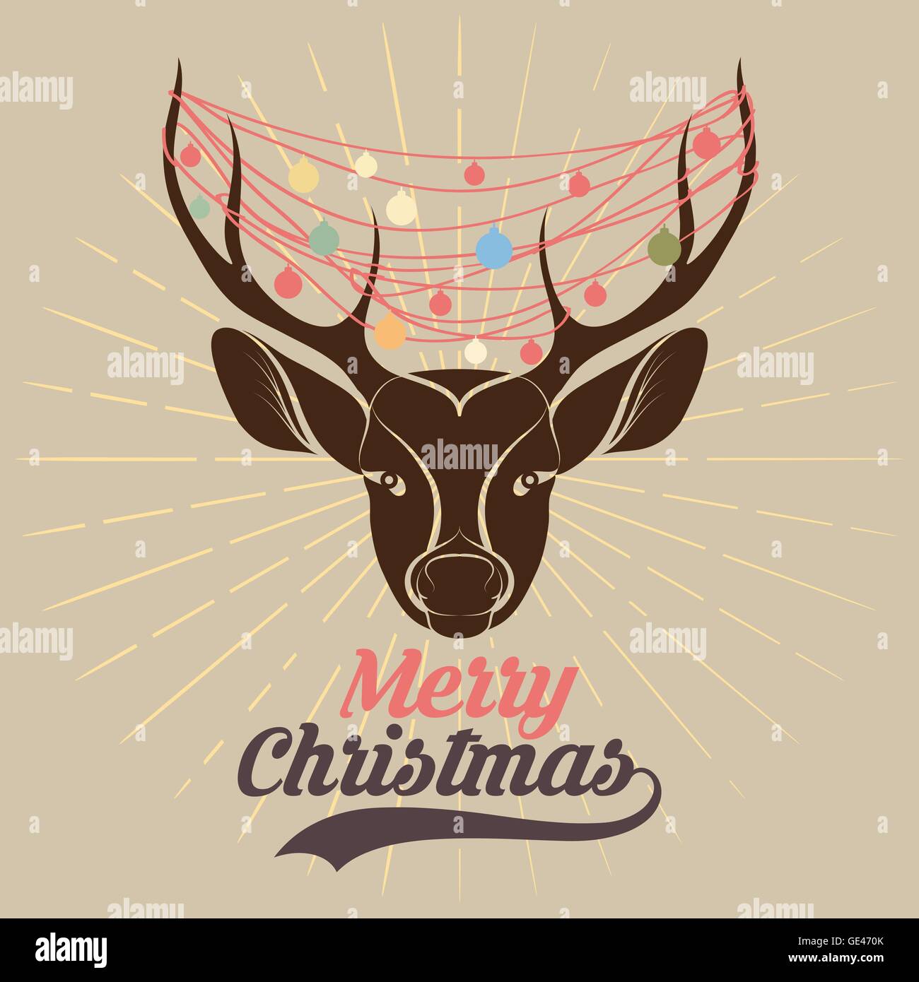 Horned holly Stock Vector Images - Alamy