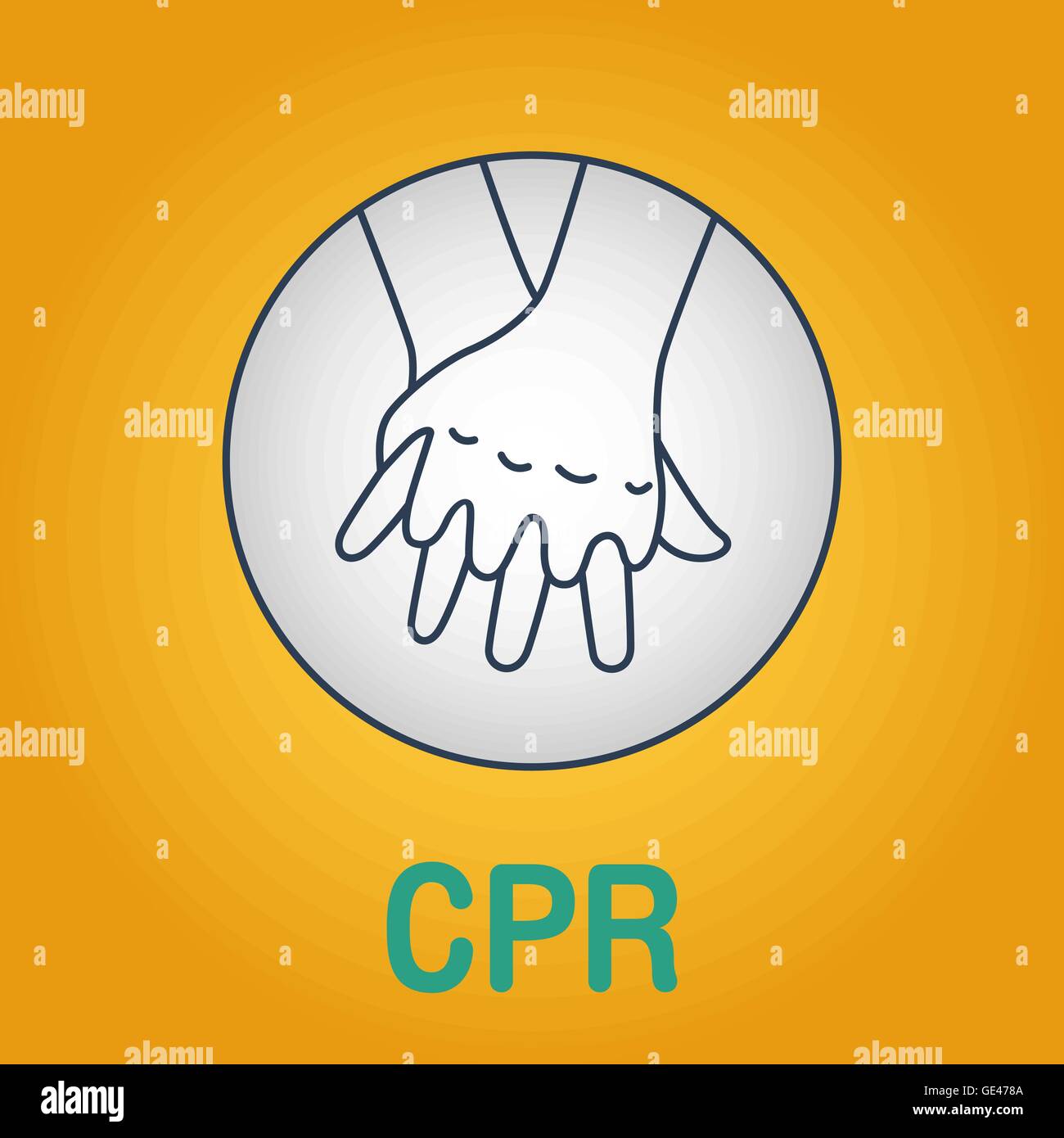 Cpr background Stock Vector Images - Alamy