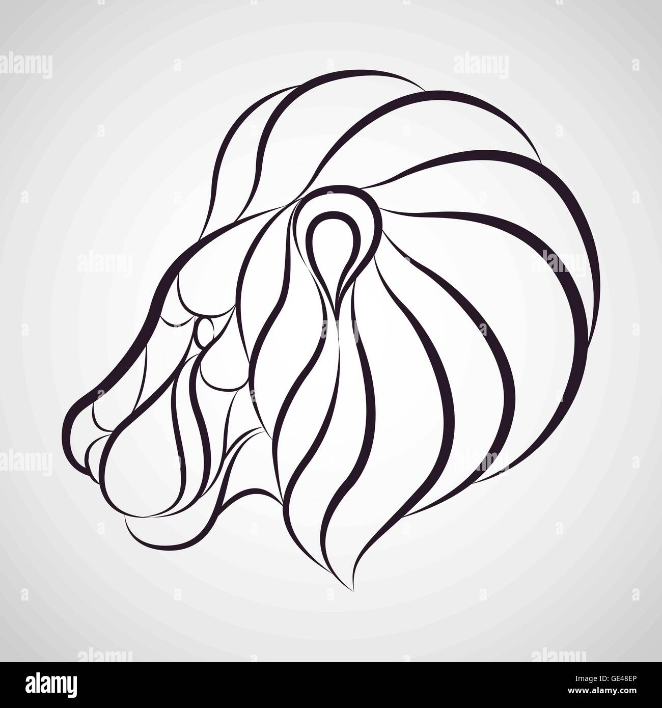 Lion logo vector Stock Vector Image & Art - Alamy