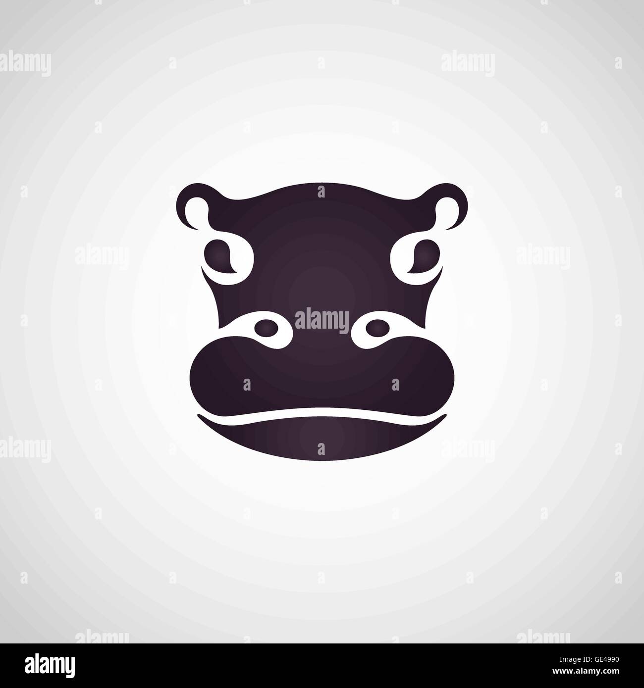 Hippos vector vectors hi-res stock photography and images - Alamy