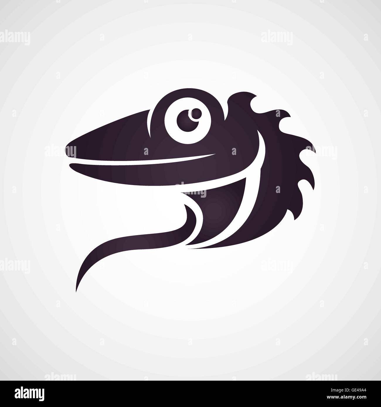 Lizard logo hi-res stock photography and images - Alamy