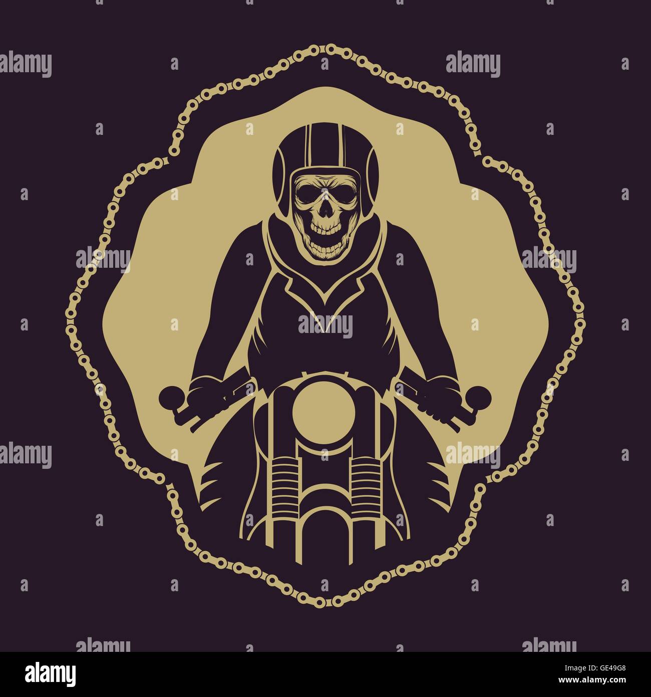 Motorbike logos Stock Vector Images - Alamy