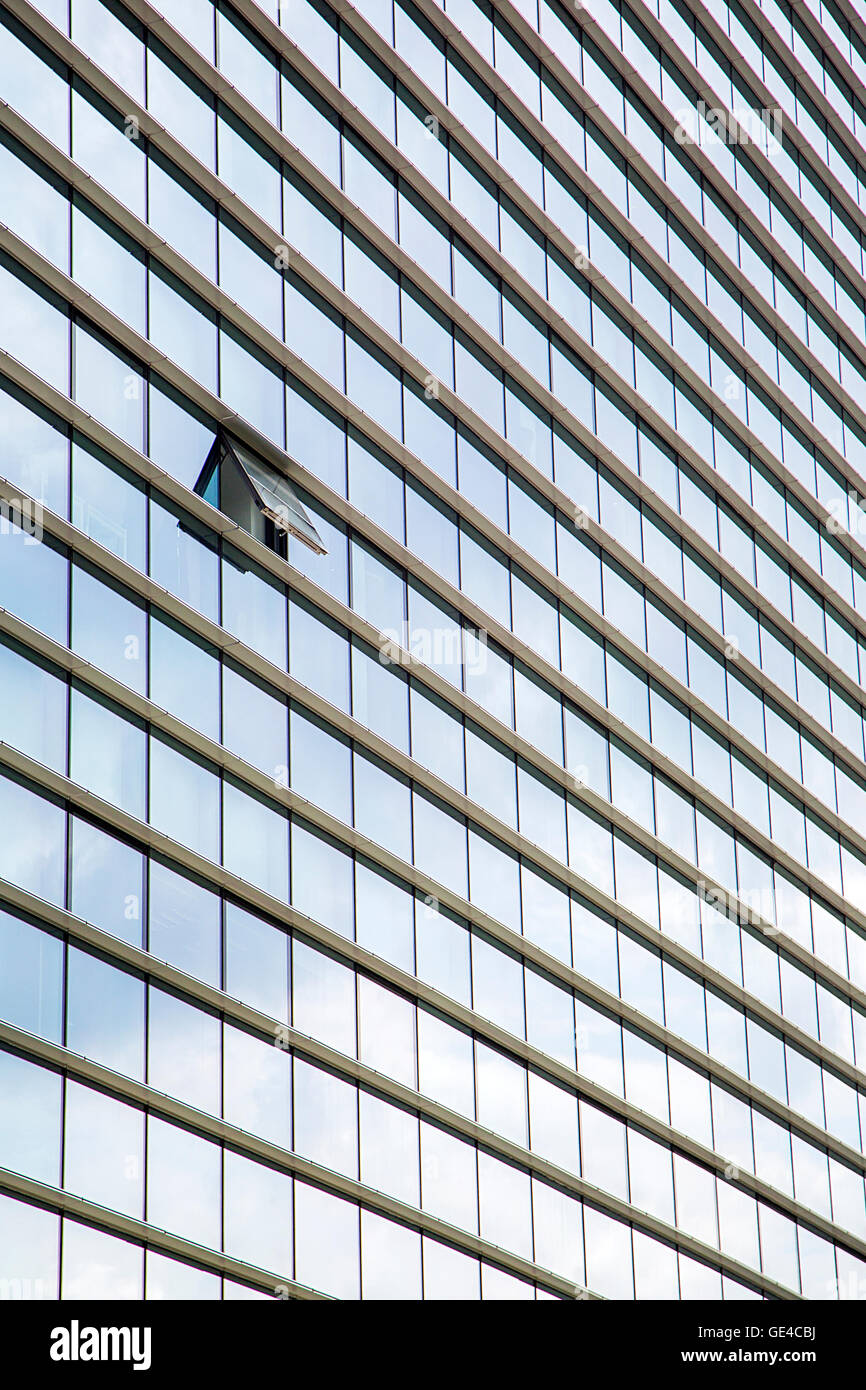 Windows of modern building Stock Photo - Alamy
