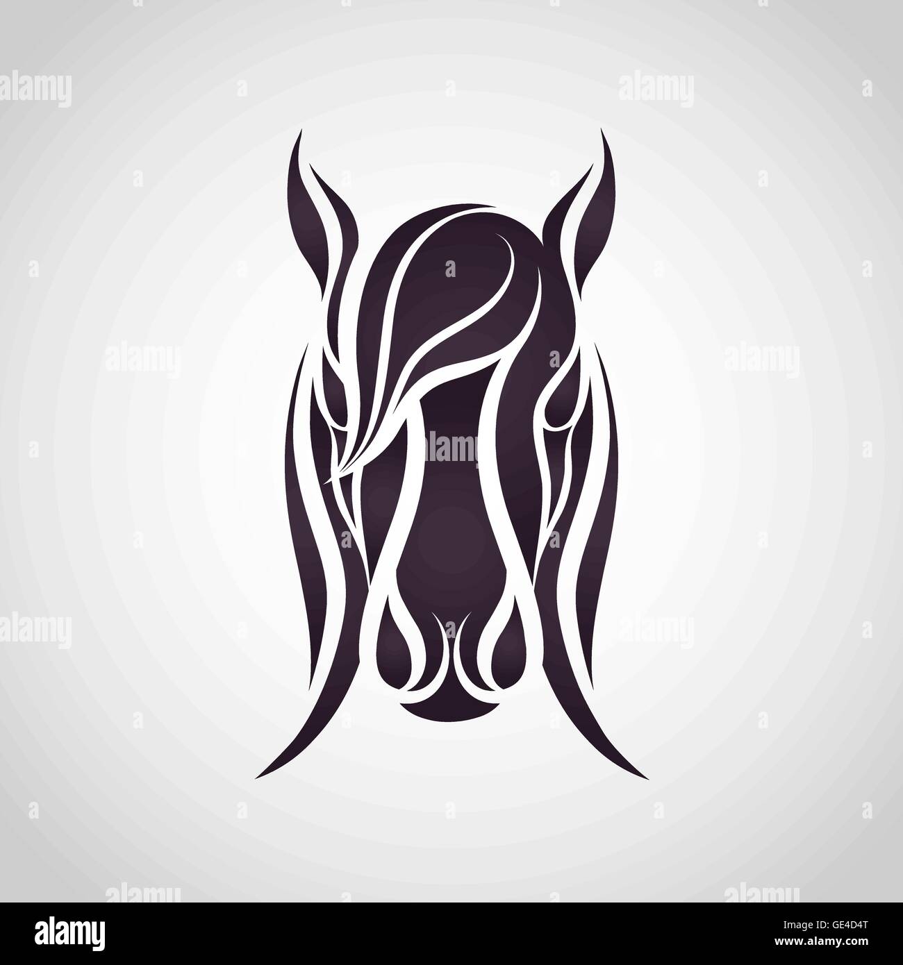 Horse head - vector illustration Stock Vector Image & Art - Alamy