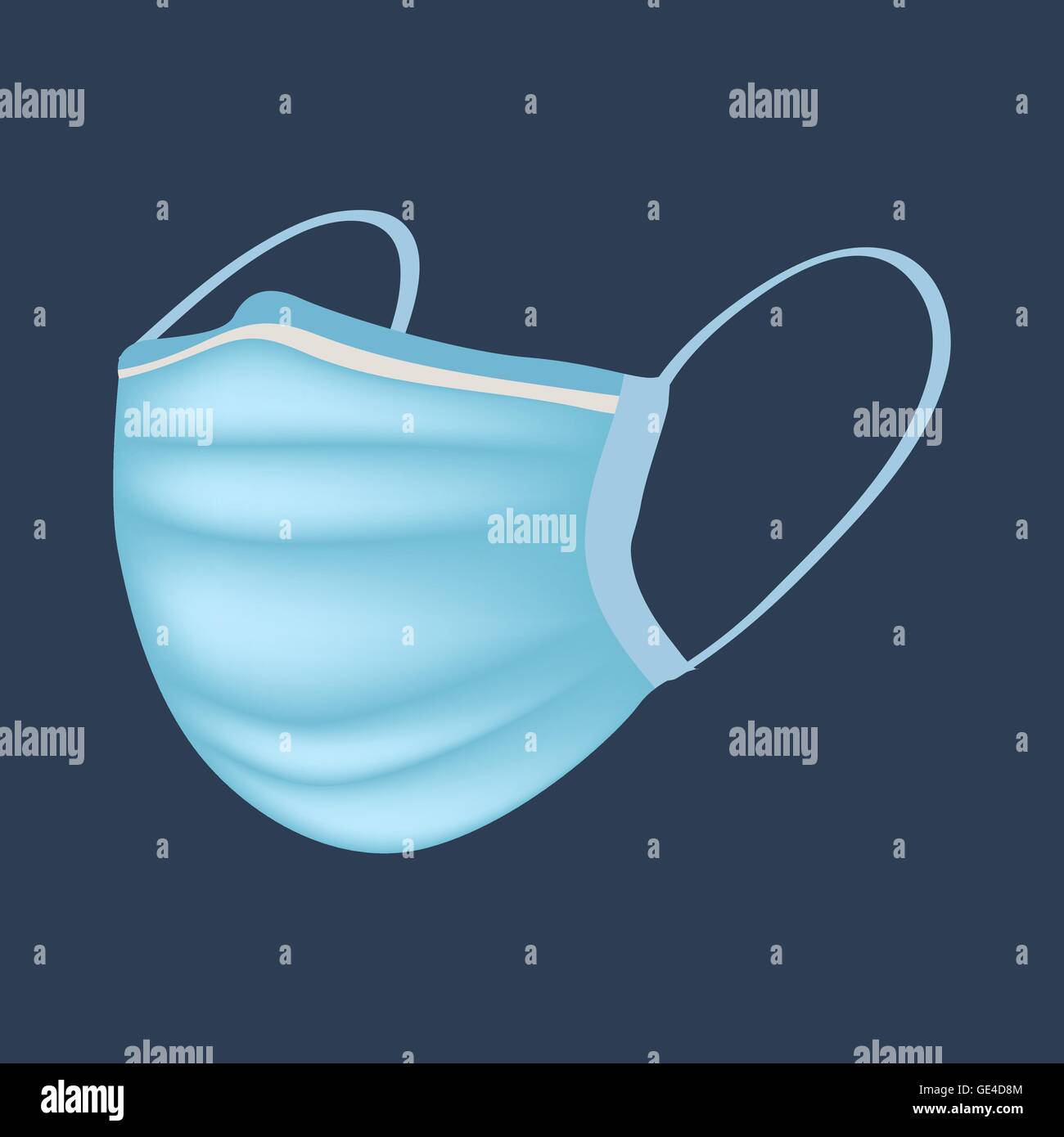 medical mask vector Stock Vector Image & Art - Alamy