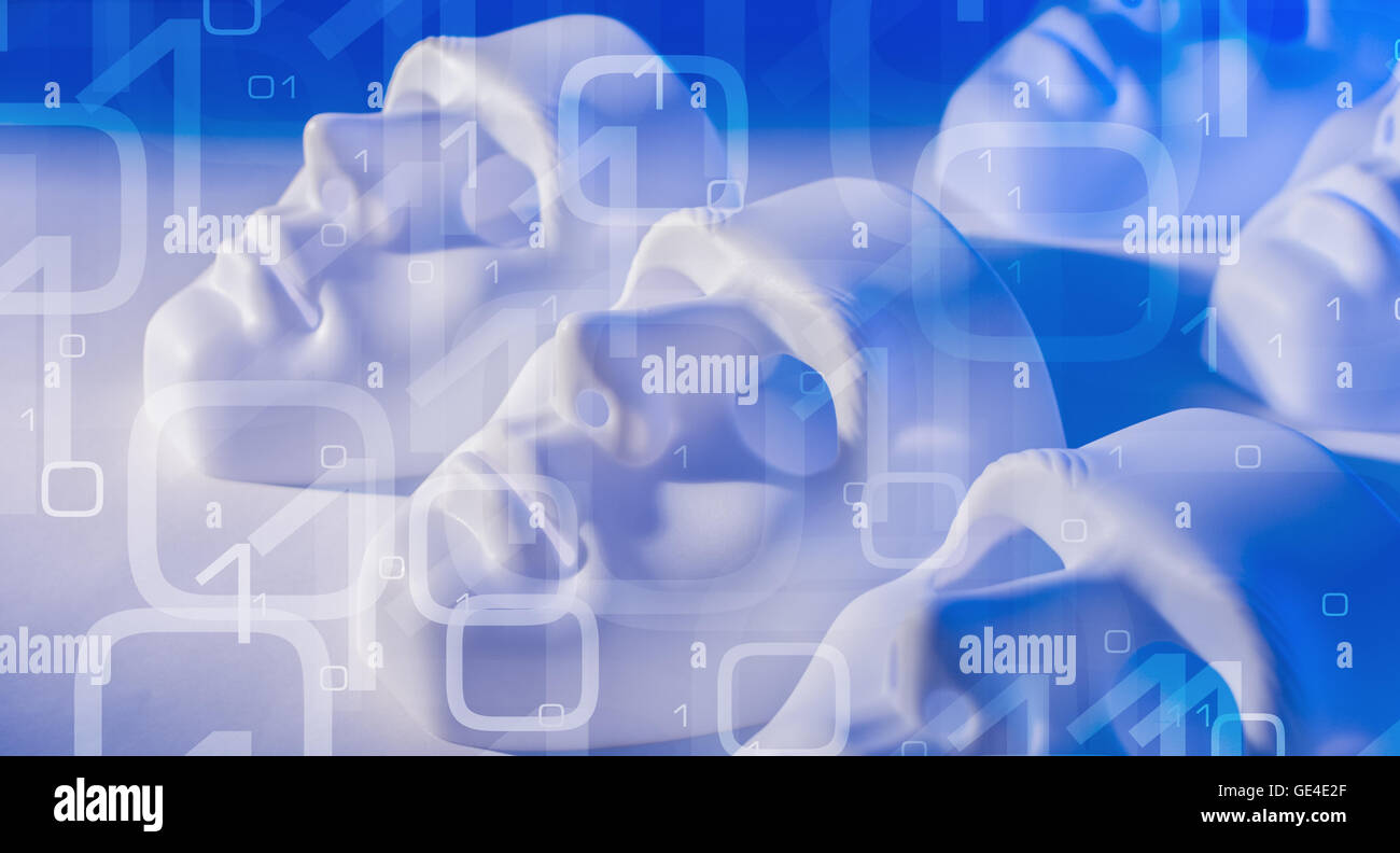 Zero one binary code Stock Photo - Alamy