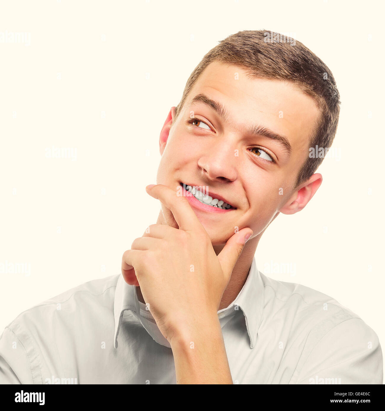 Russian man smiling hi-res stock photography and images - Alamy