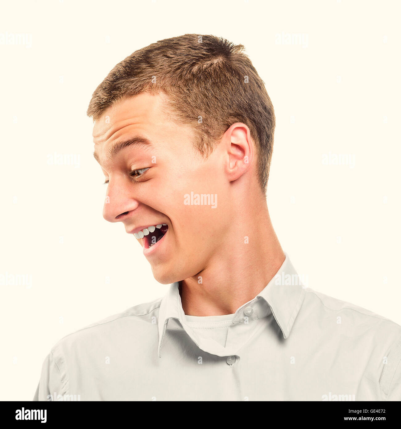 Russian man smiling hi-res stock photography and images - Alamy