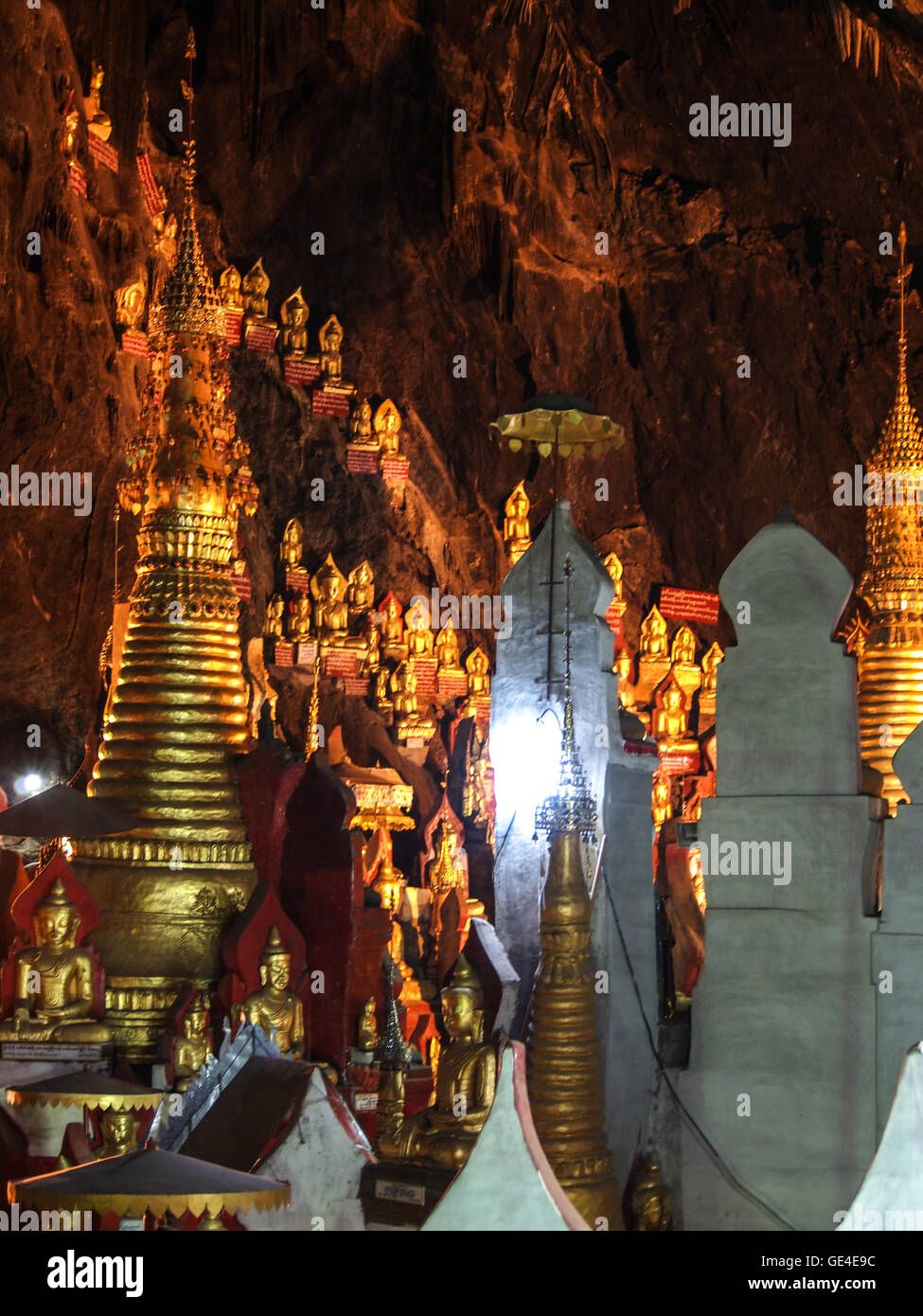 Pindaya Cave, Myanmar Stock Photo - Alamy