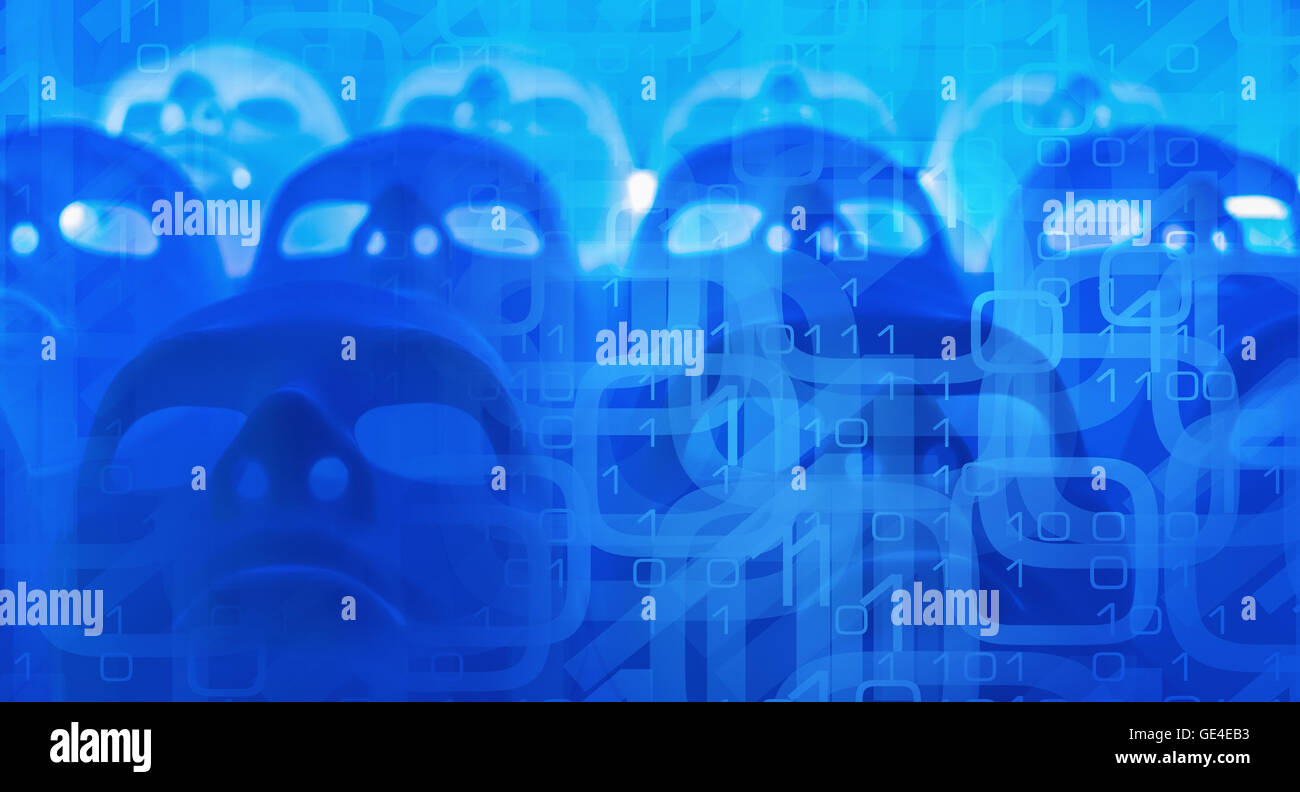 Cyber security metaphor Stock Photo - Alamy