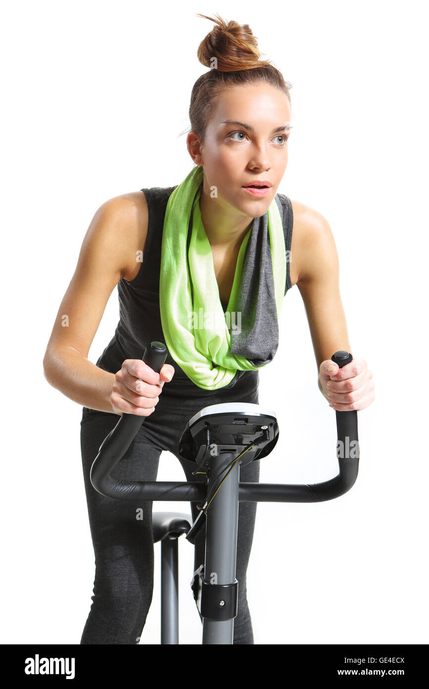 Girl exercising on hi-res stock photography and images - Alamy