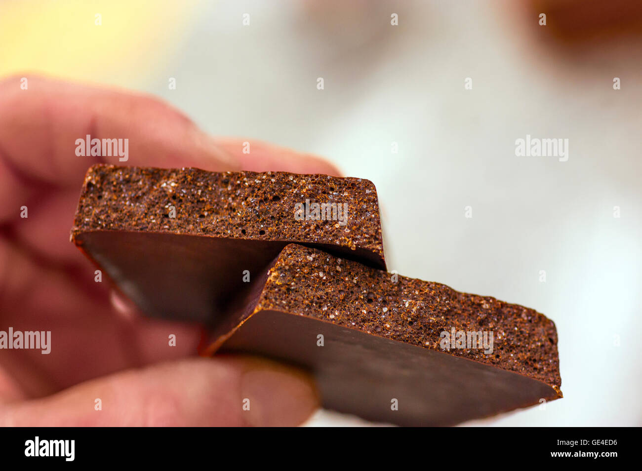 Italy Sicily Modica - Dolceria Bonajuto - Chocolate -stages of the ...