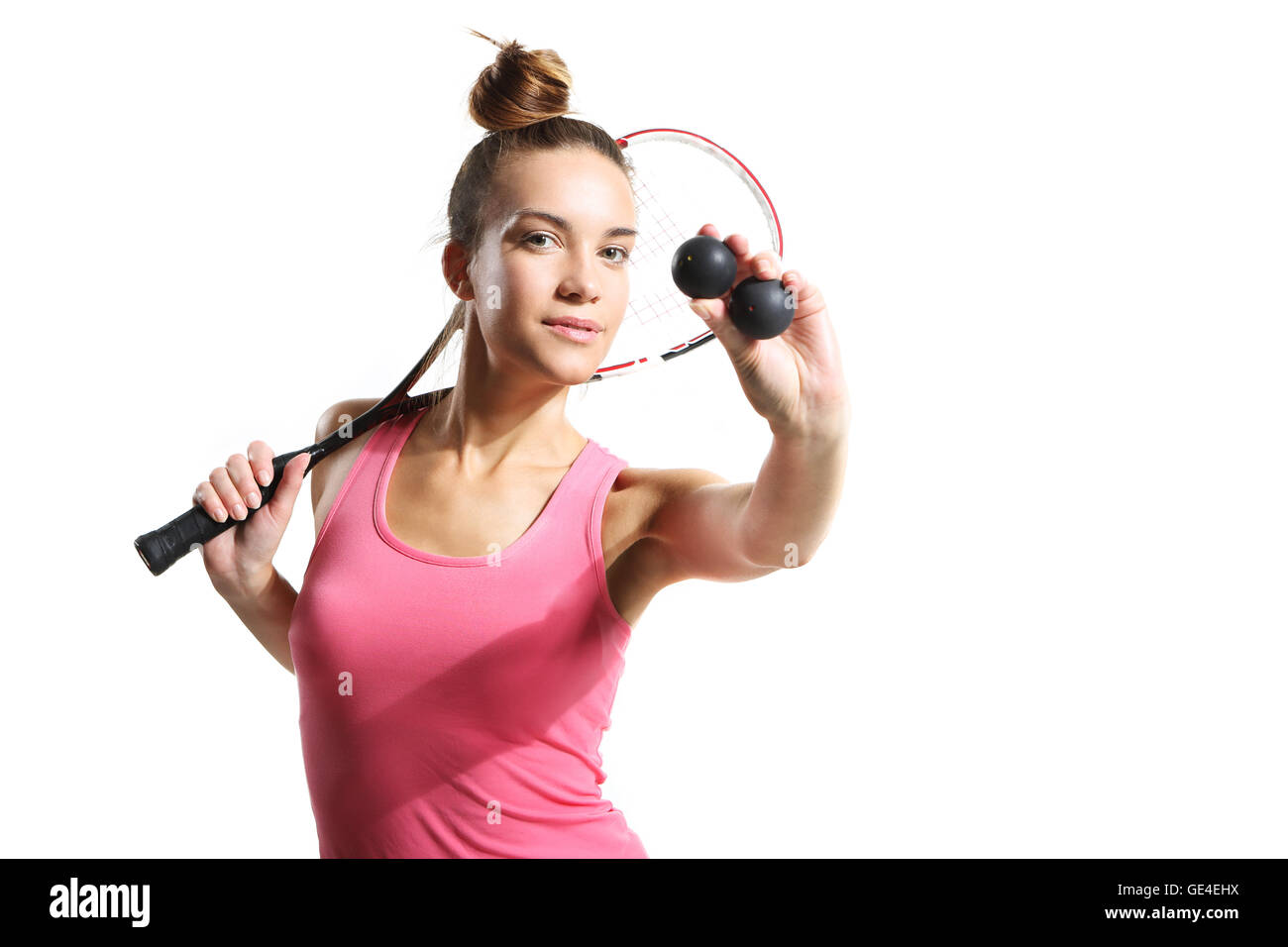 Tennis girl silhouette hi-res stock photography and images - Alamy