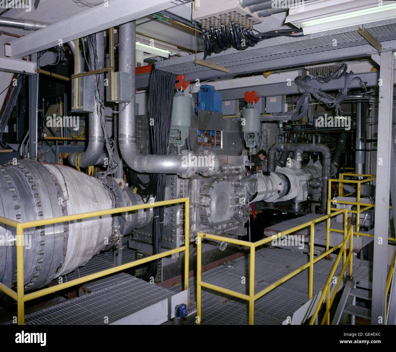 The 3-Meter Transonic Cryogenic Tunnel at NASA is used for testing ...