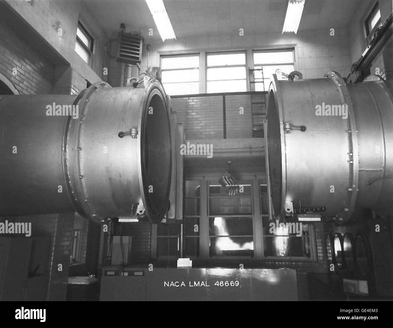 NASA’s 45-Foot Flutter Tunnel is used for aerodynamic testing of large ...