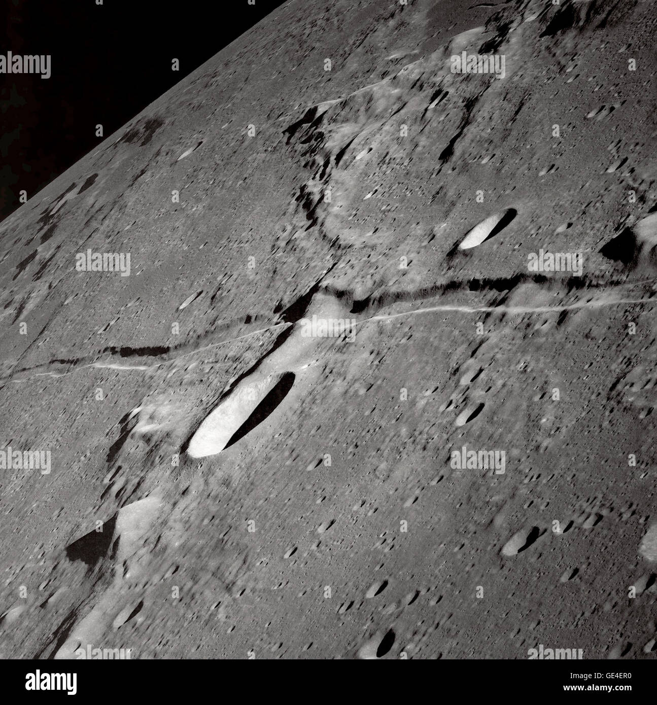 This image from the Apollo 10 mission shows the Moon’s surface taken ...