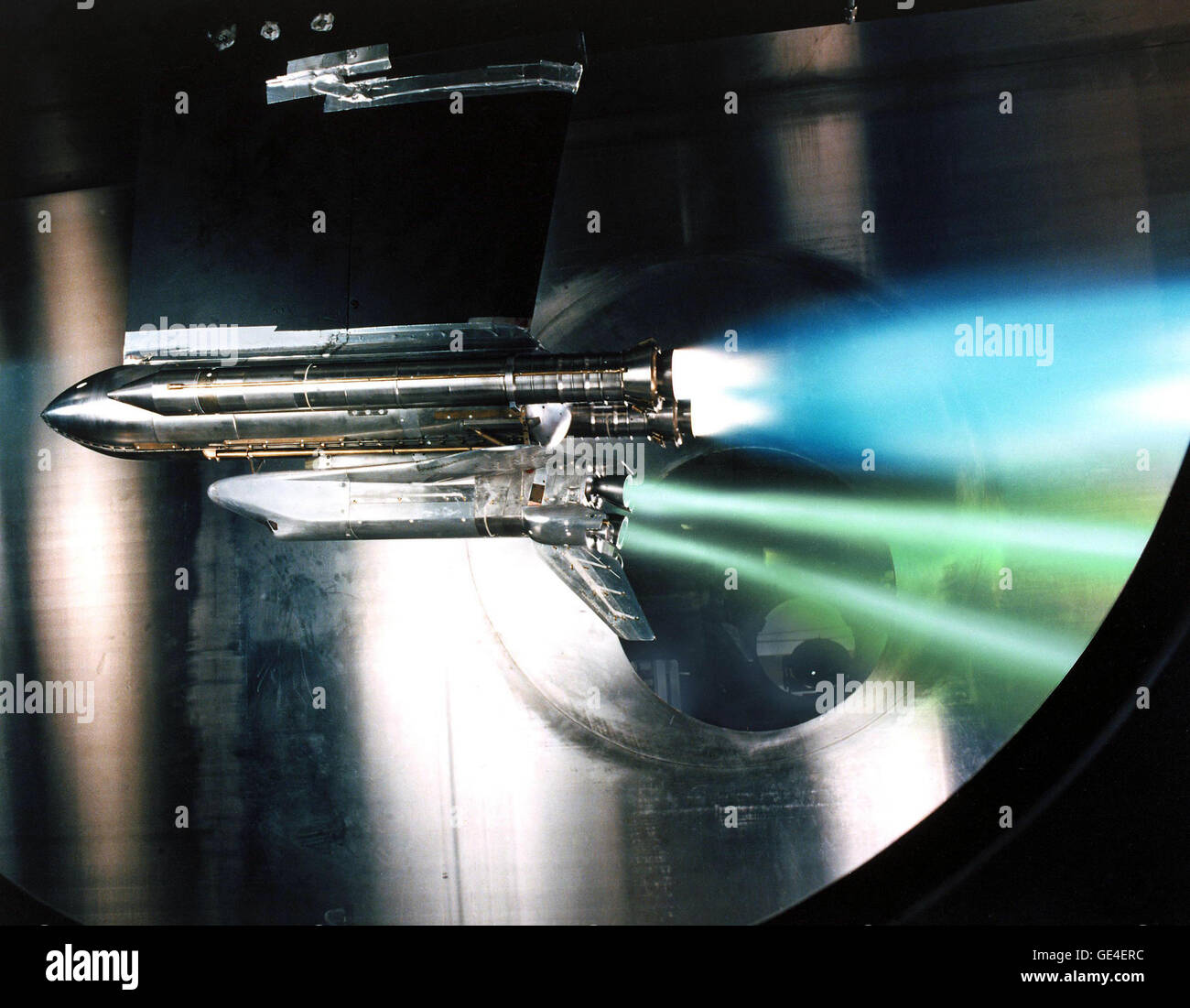 The Abe Silverstein Supersonic Wind Tunnel at NASA is used for high ...