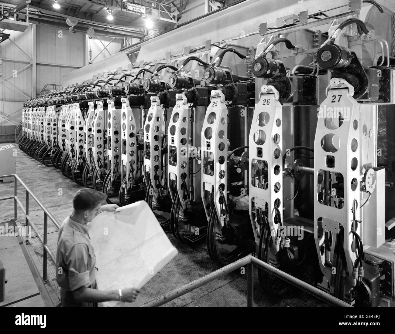 The Abe Silverstein Supersonic Wind Tunnel at NASA is used for testing ...