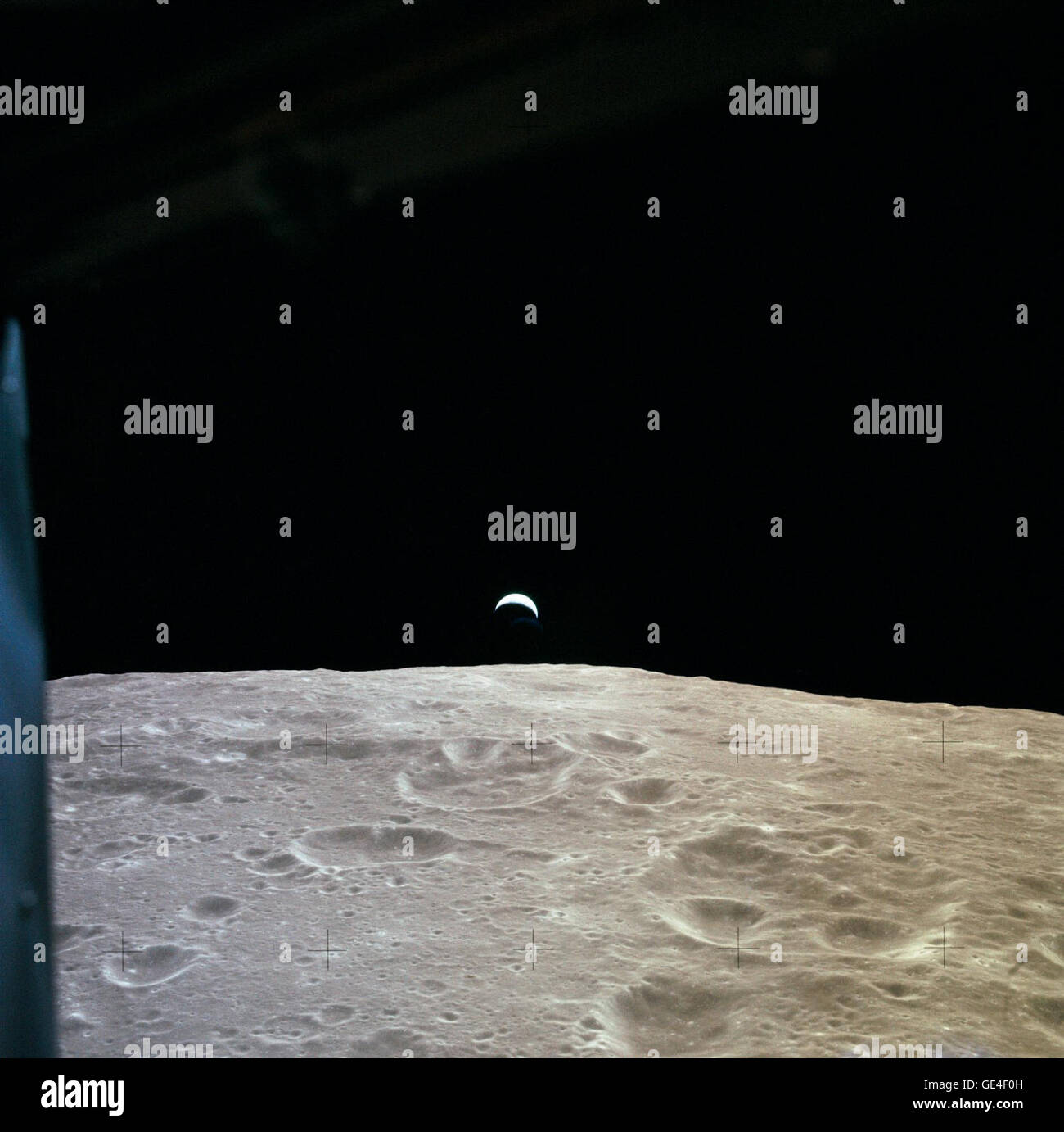 An iconic image from the Apollo 12 mission, one of NASA's successful ...