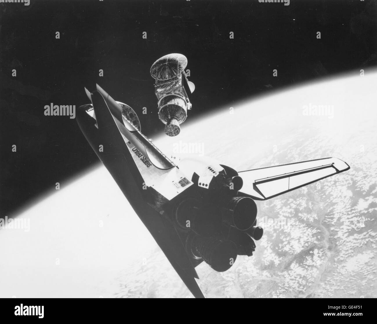 An artist's concept of the Advanced Communication Technology Satellite ...