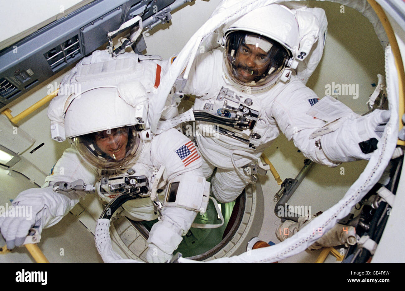 Extravehicular activity eva spacewalk hi-res stock photography and ...