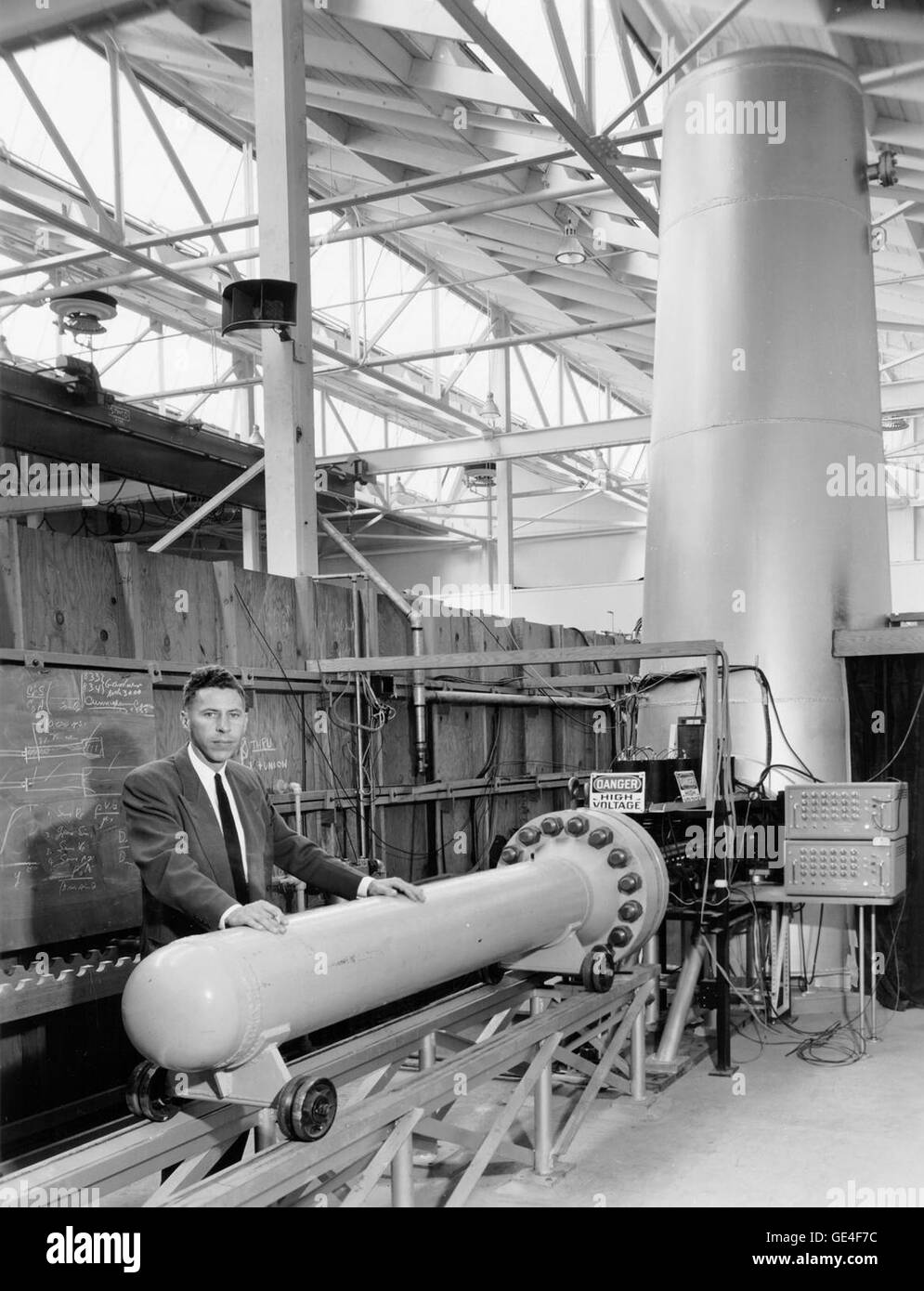 The Atmospheric Entry Simulator is a testing device used to simulate ...