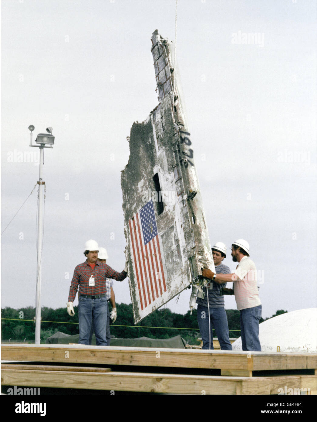 Challenger debris hi-res stock photography and images - Alamy