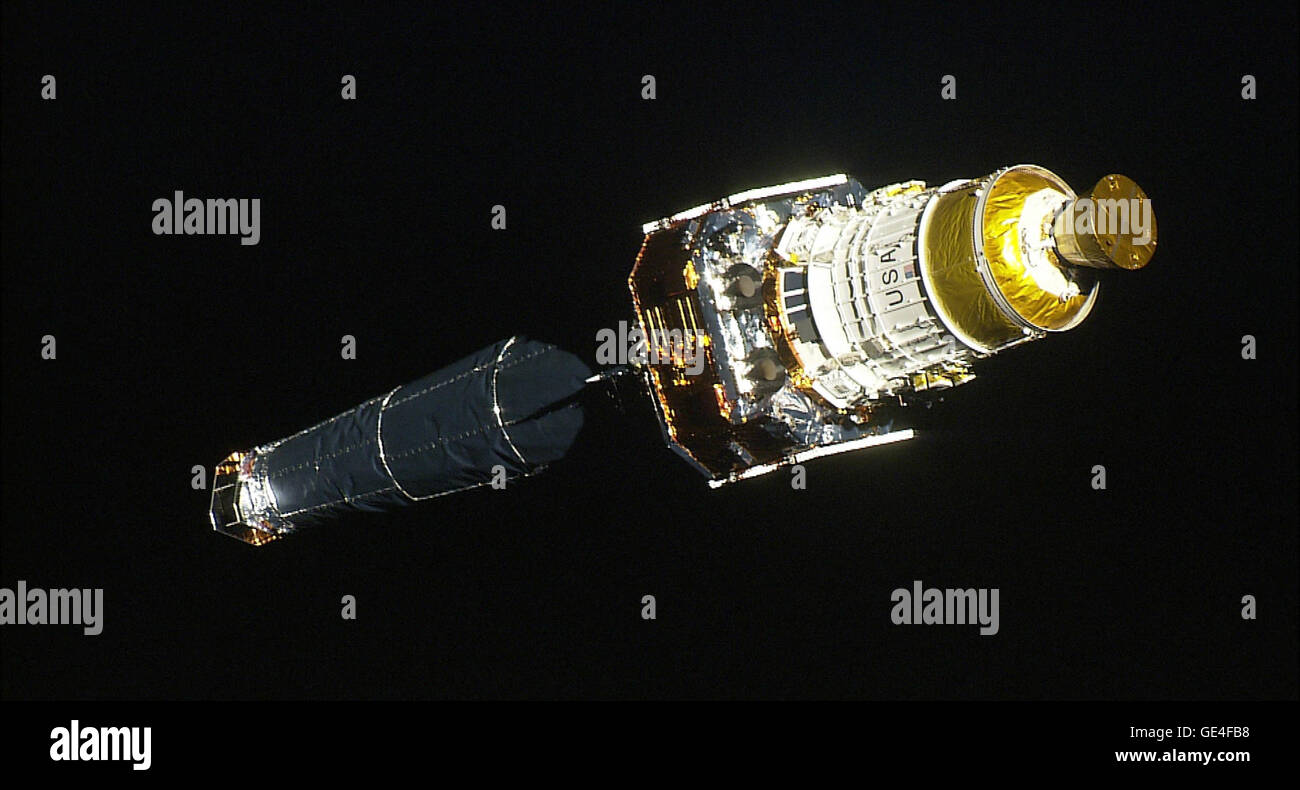 The Chandra X-Ray Observatory, a space telescope, observes X-ray ...