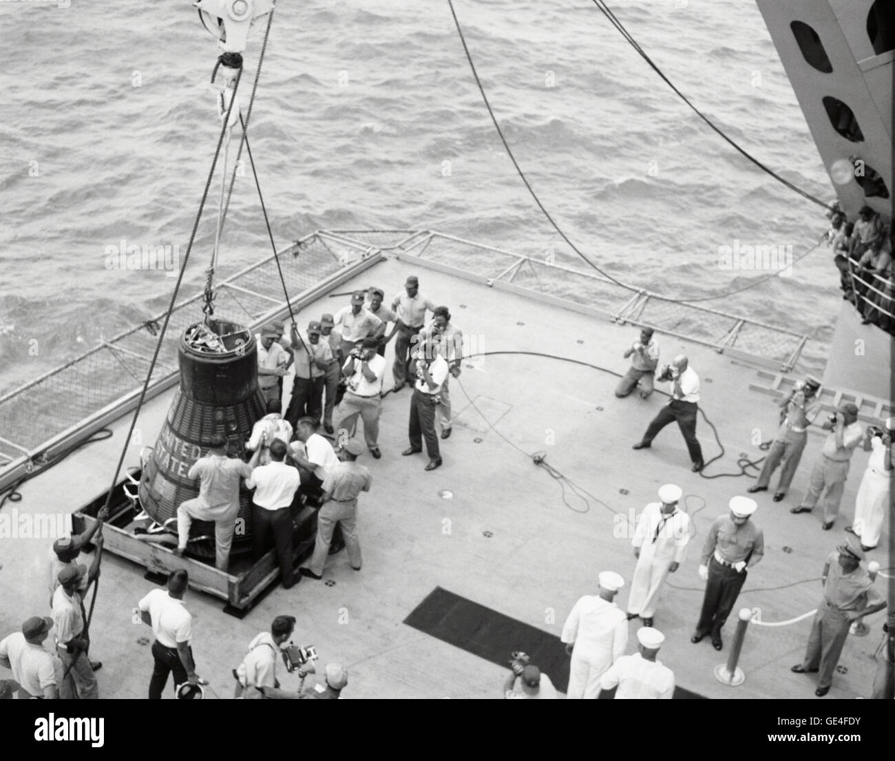 Mercury Capsule Recovery