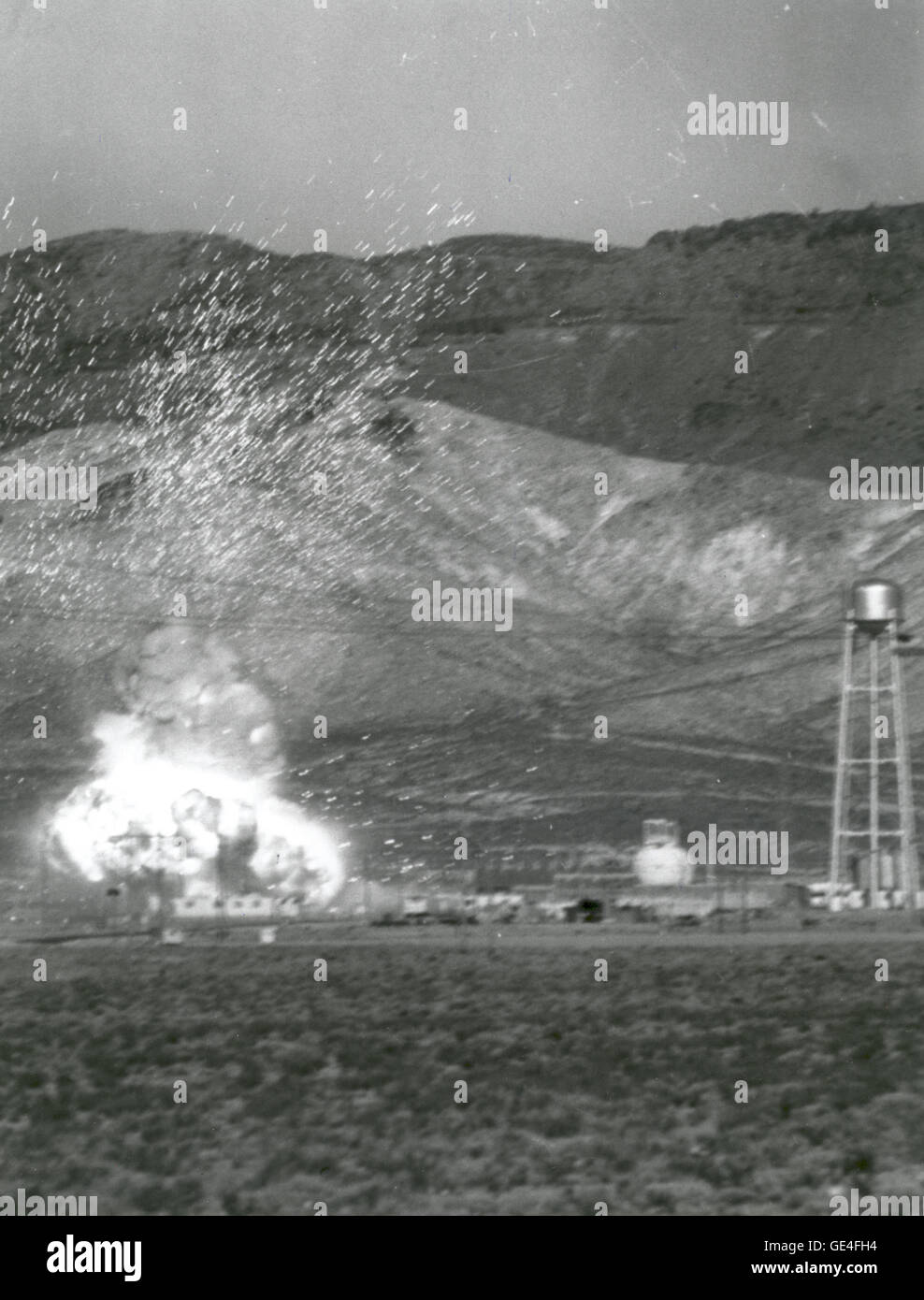 A modified Kiwi nuclear reactor was deliberately destroyed at the ...