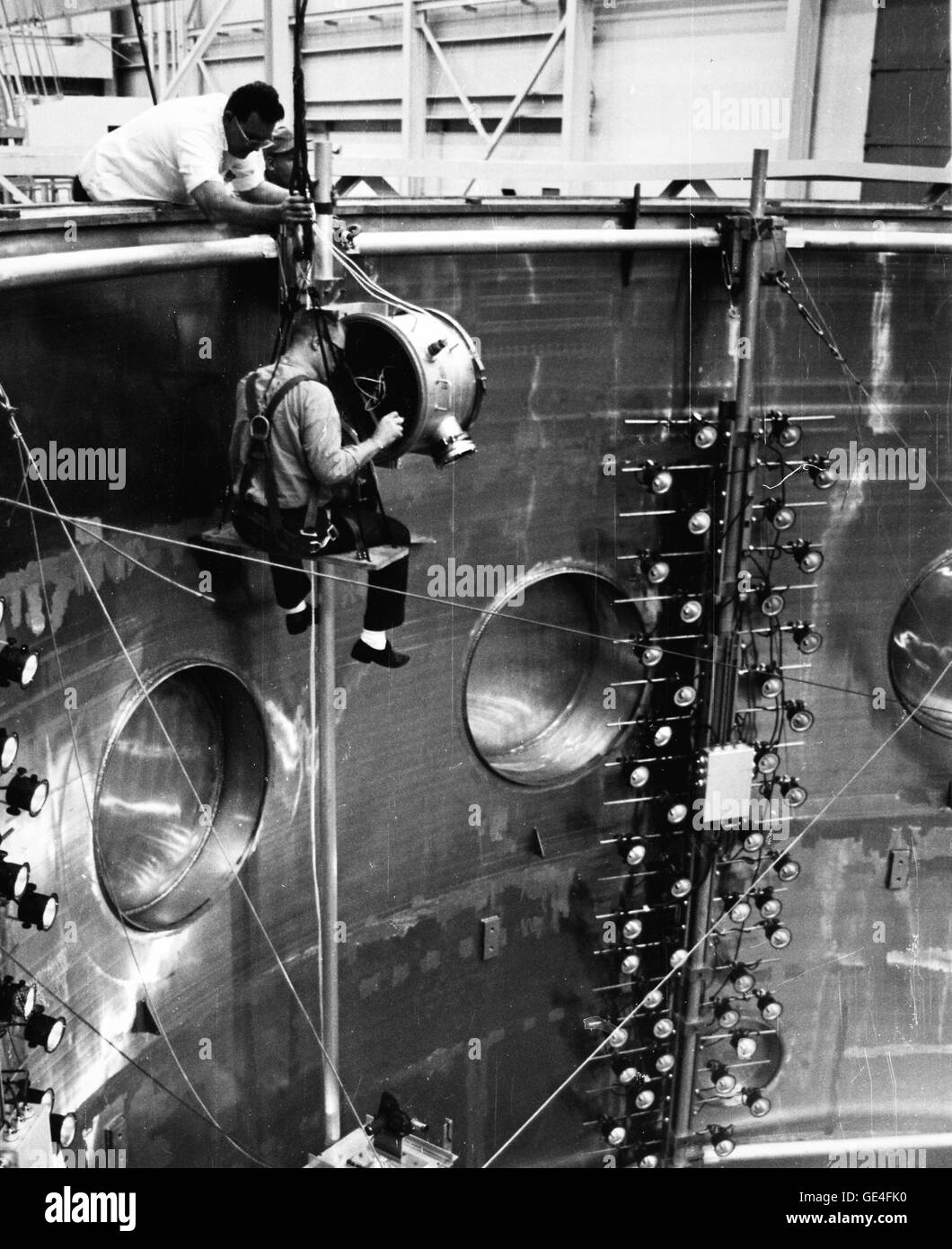 At Goddard Space Flight Center, engineers assemble a camera system for ...