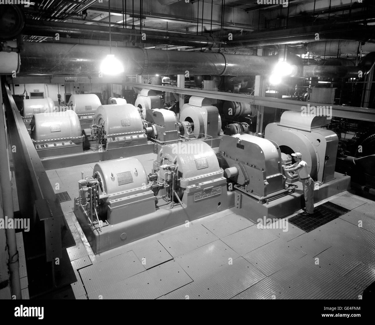 The Engine Research Building at NASA features wind tunnels used for ...