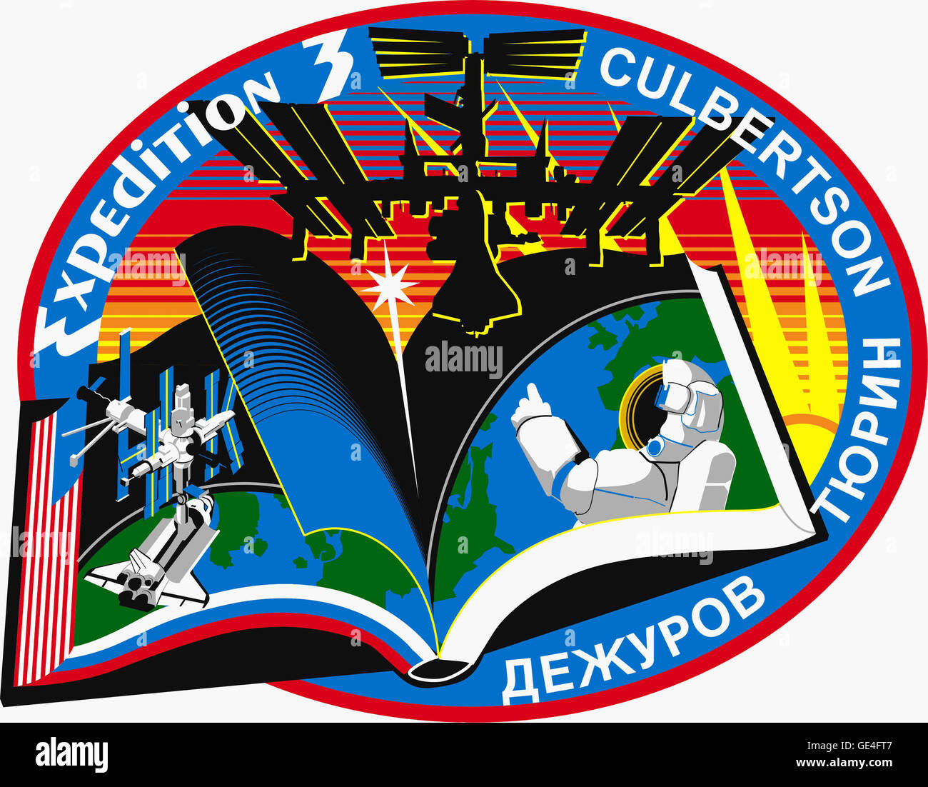 Expedition 3 was a mission aboard the International Space Station (ISS ...