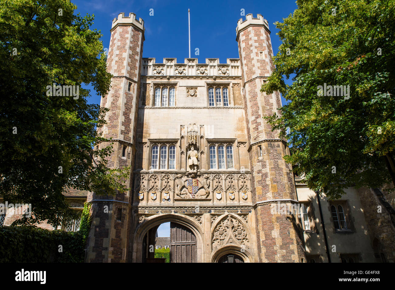 Trinity college gate house hi-res stock photography and images - Alamy