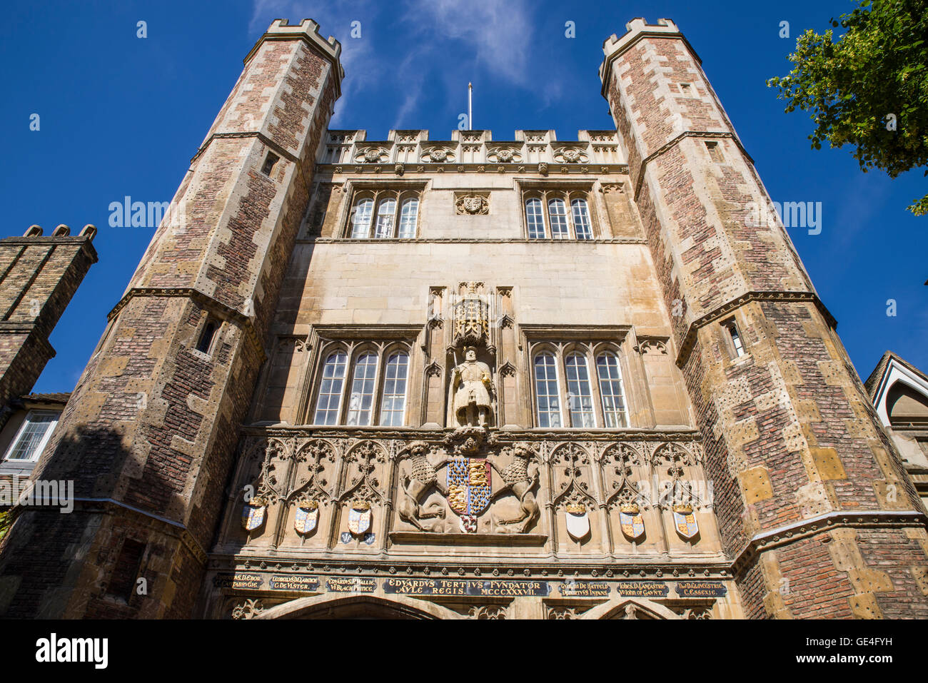 Trinity college gate house hi-res stock photography and images - Alamy
