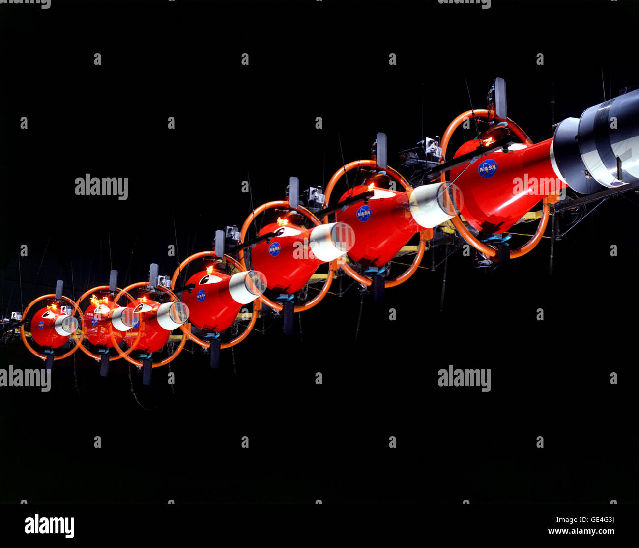 Multiple exposure of Rendezvous Docking Simulator. The Gemini ...