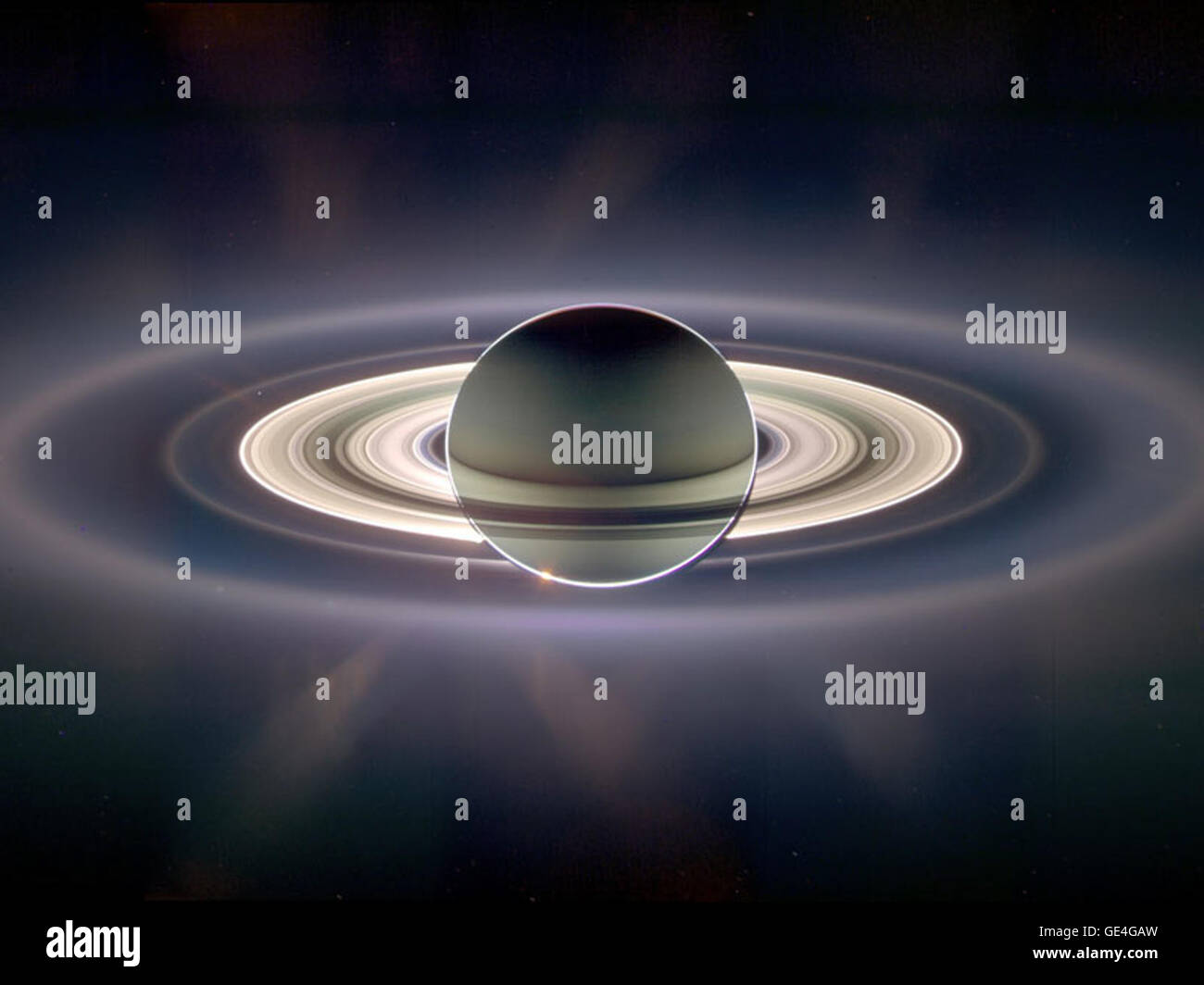 Saturn planet space shadow hi-res stock photography and images - Alamy