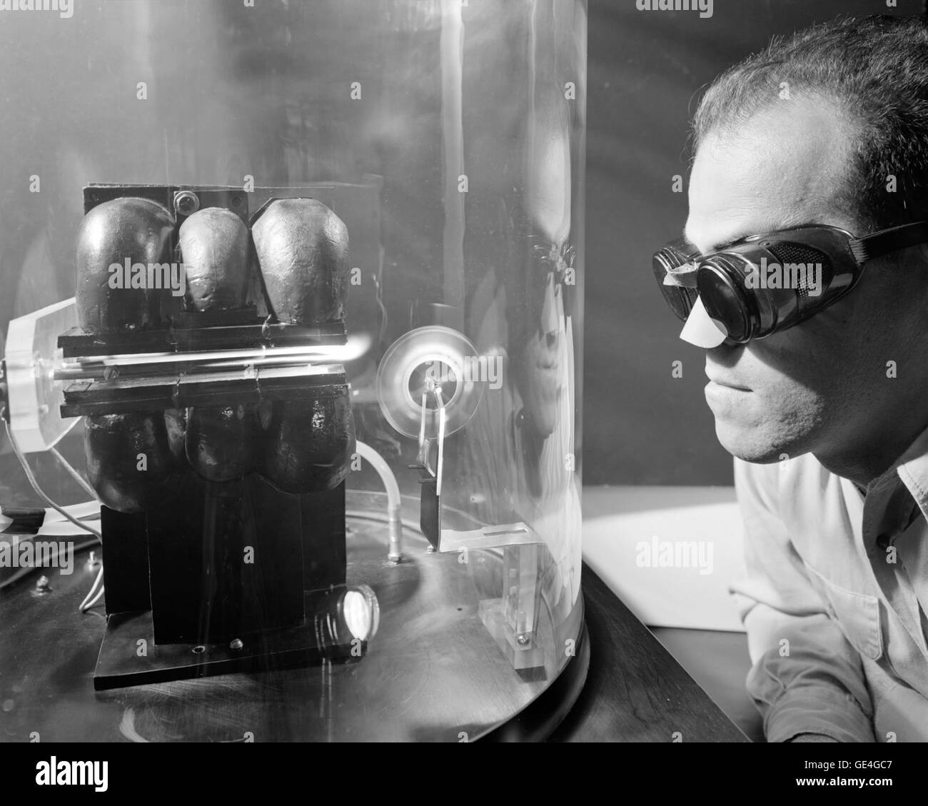 The Ion Jet at NASA's Hypersonic Flight Display demonstrates the ...