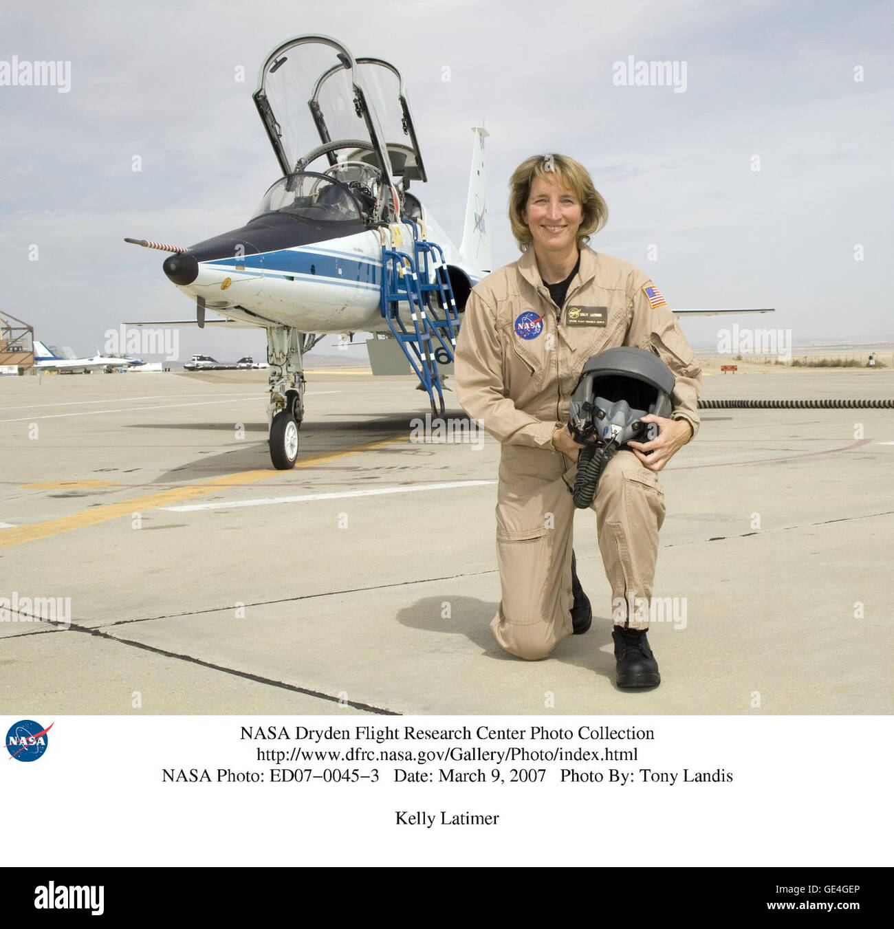 Kelly Latimer became Dryden's first female research test pilot ...