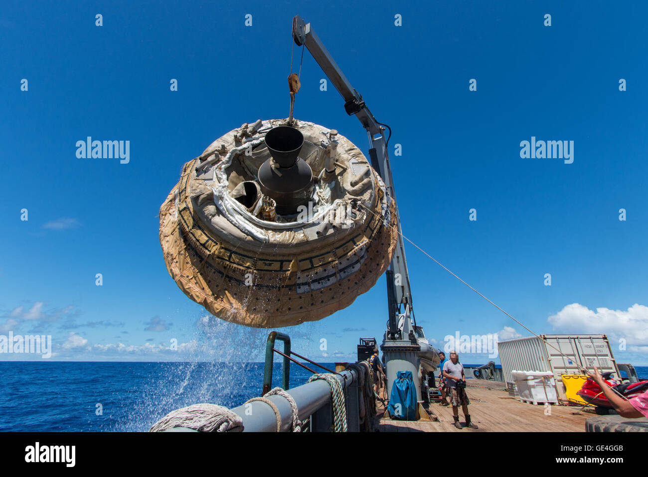The LDSD (Low-Density Supersonic Decelerator) retrieval process ...