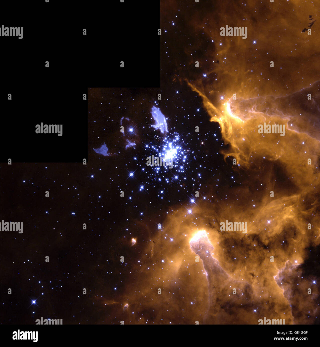 In this stunning picture of the giant galactic nebula NGC 3603, the ...