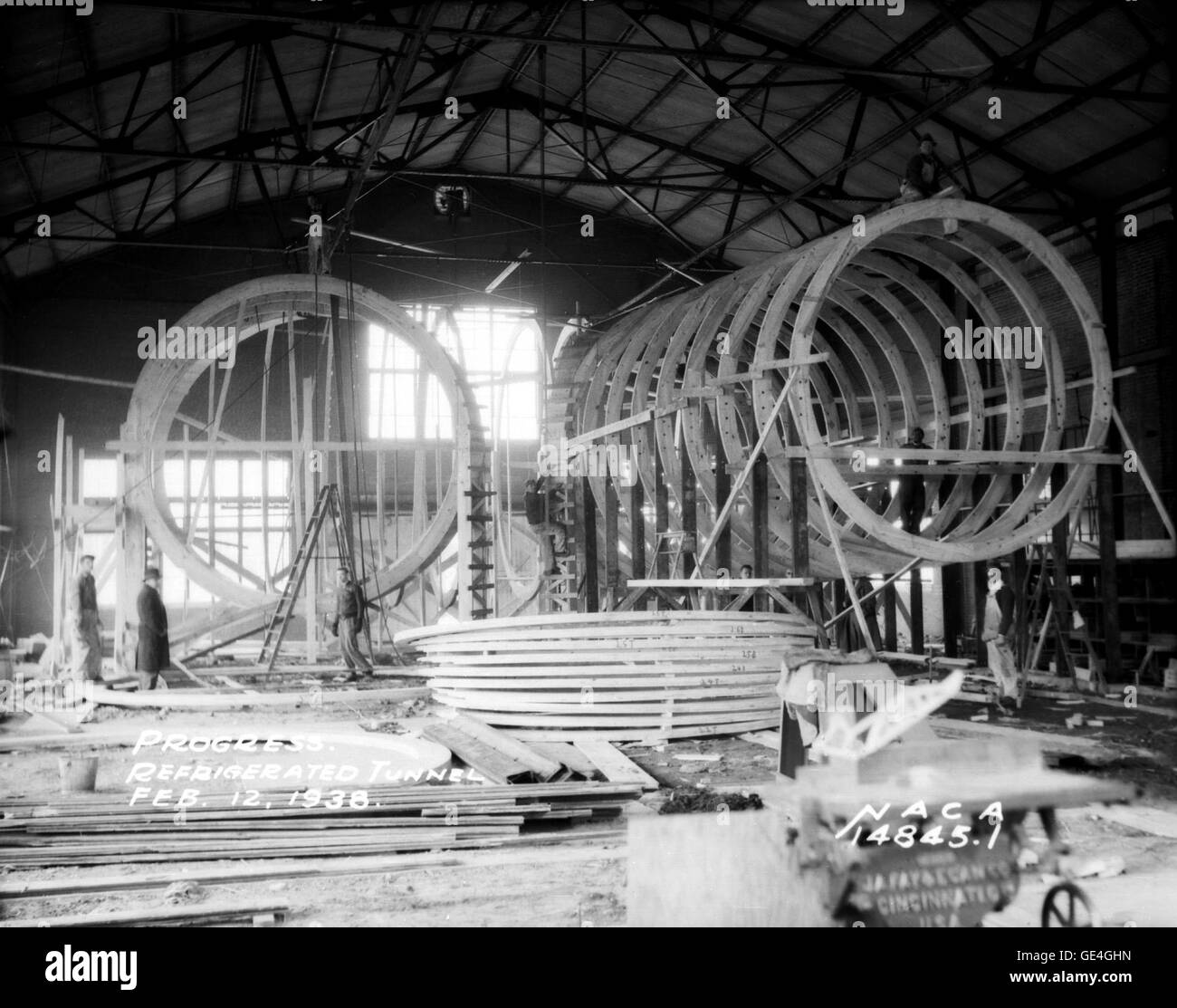 The Low-Turbulence Tunnel at NASA is used to conduct aerodynamics ...